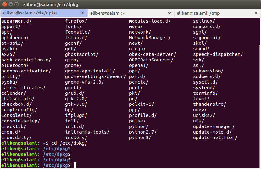Highlighting The Active Tab In GNOME Terminal Eli Bendersky s Website
